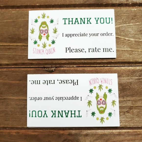 Office | Thank You Cards Business Card Size3x2 Inch Cards | Poshmark
